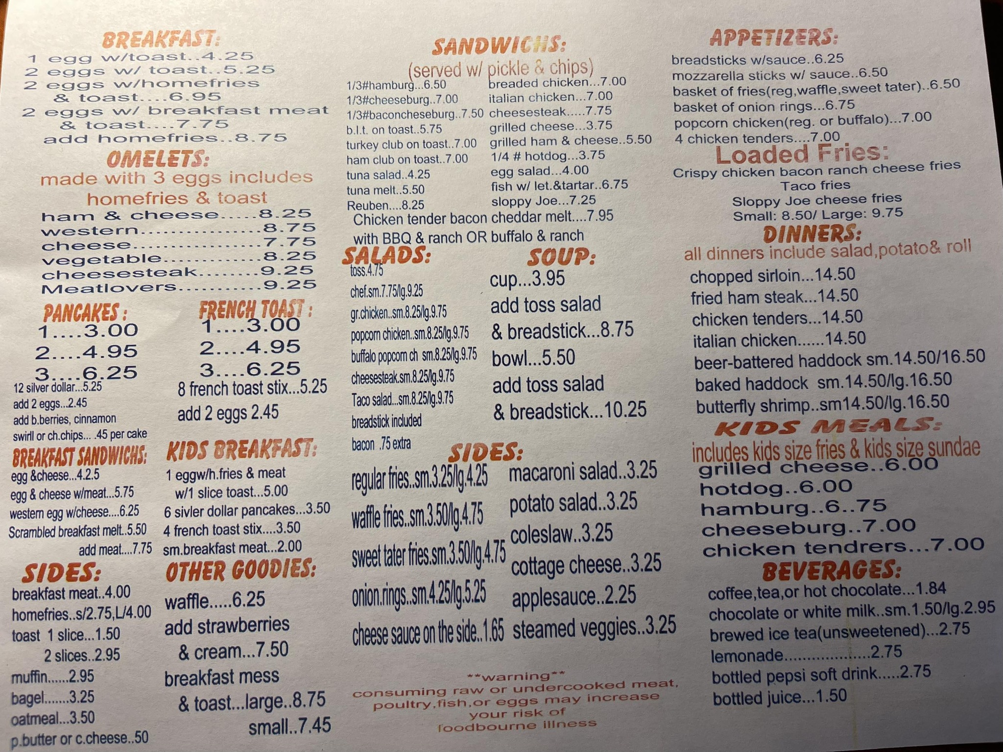 Canton Chatterbox Restaurant | Canton PA - Bradford County Tourism ...