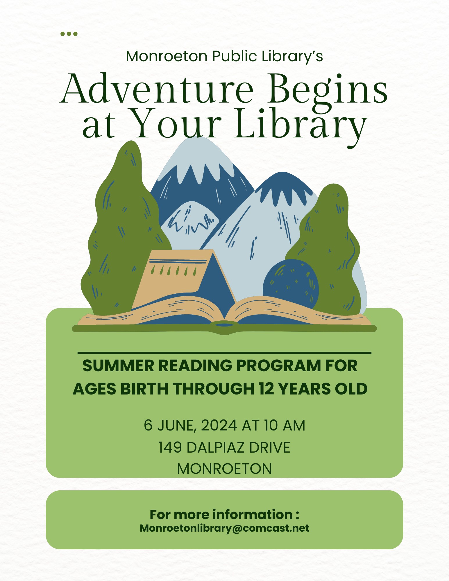 Monroeton Public Library | Monroeton PA - Bradford County Tourism ...